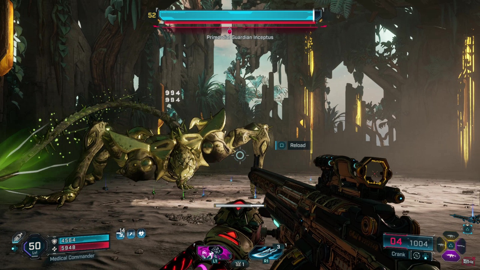 Vault of Inceptus - Primordial Guardian Inceptus - Borderlands 4 ...