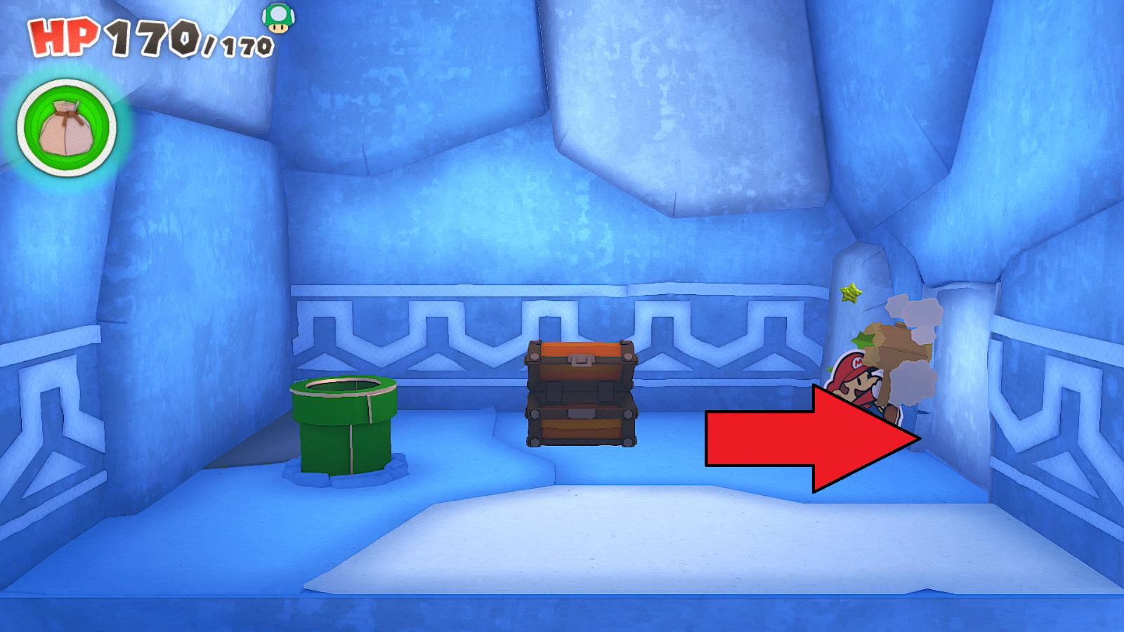 Paper Mario: Origami King - Ice Vellumental Mountain Walkthrough ...