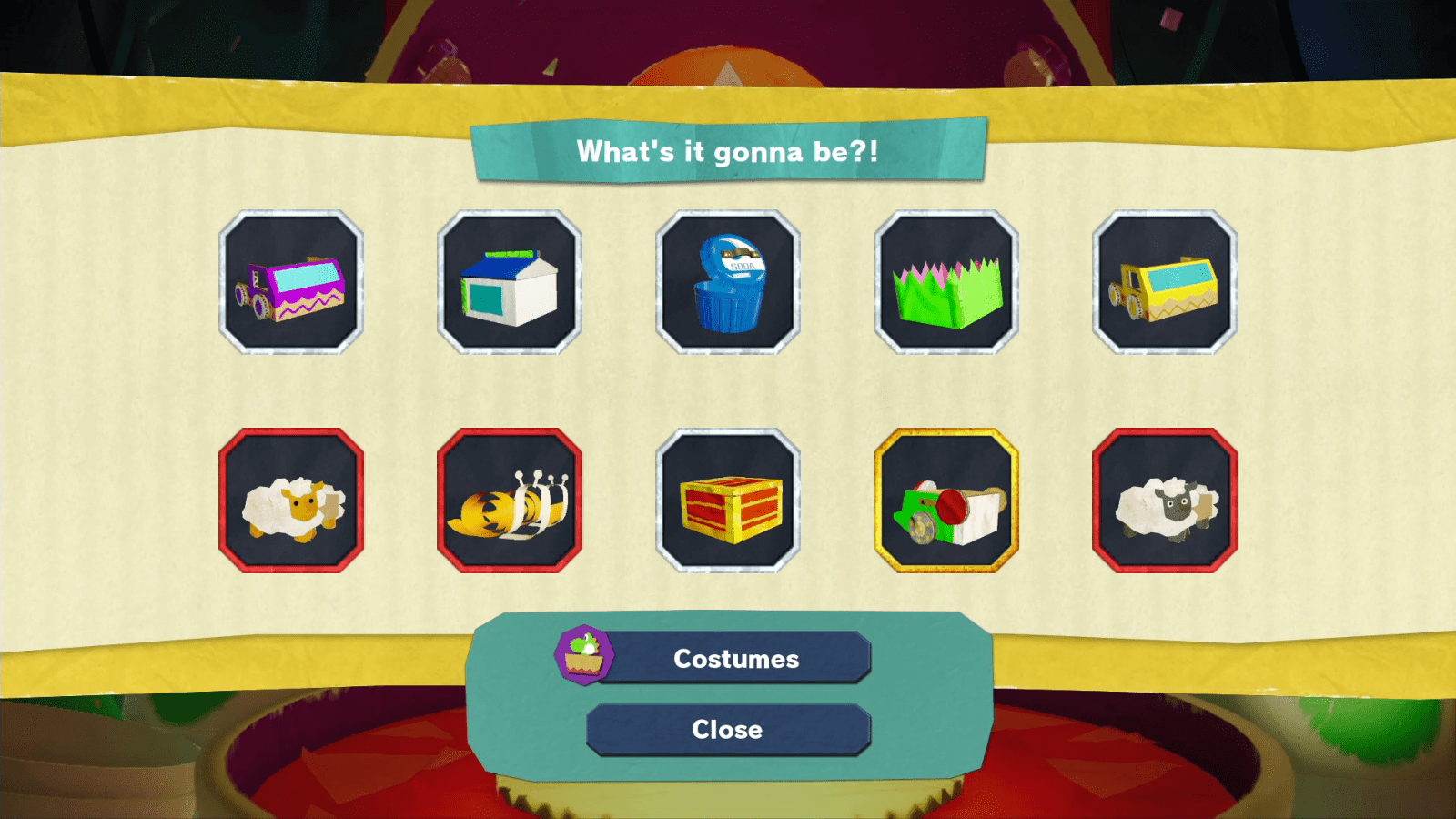 Go-Go Land Costumes - Yoshi's Crafted World Walkthrough - Neoseeker