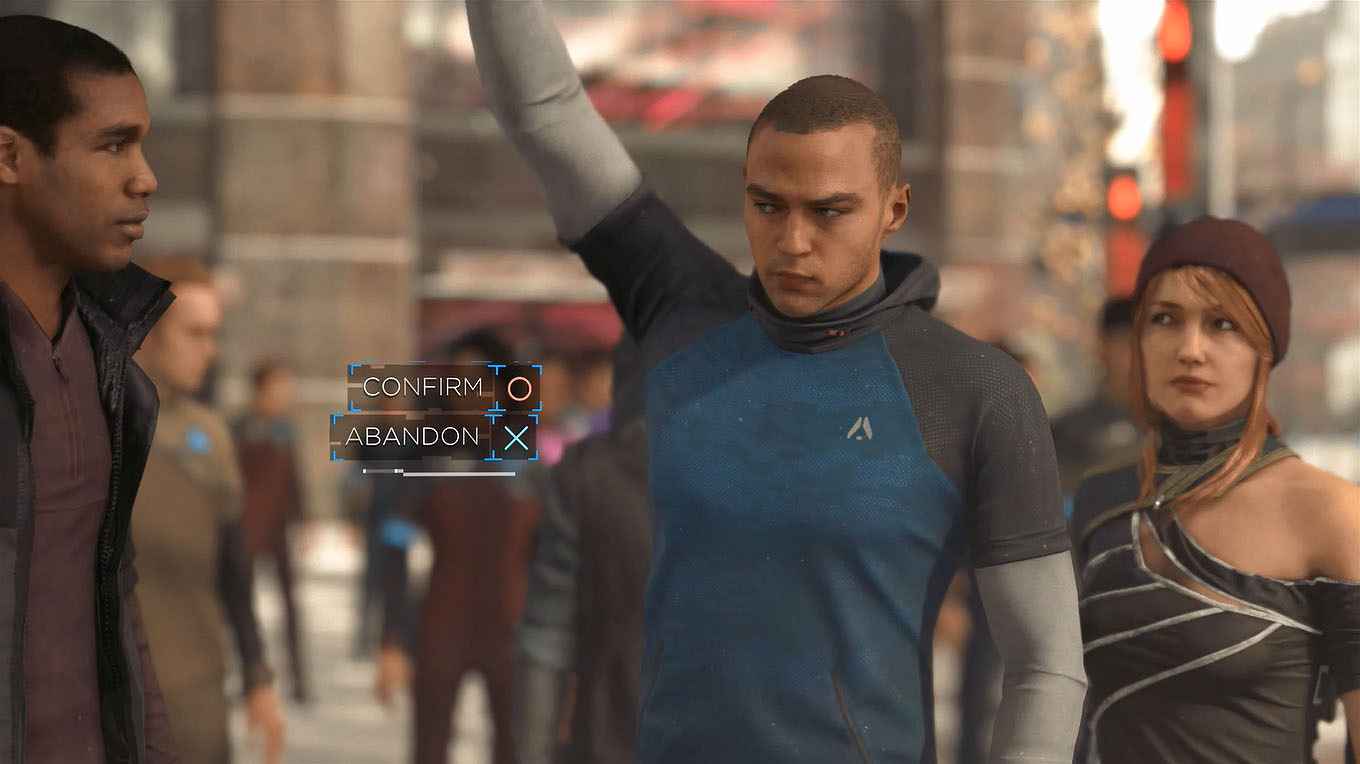 Walkthrough: Freedom March - Detroit: Become Human - Neoseeker