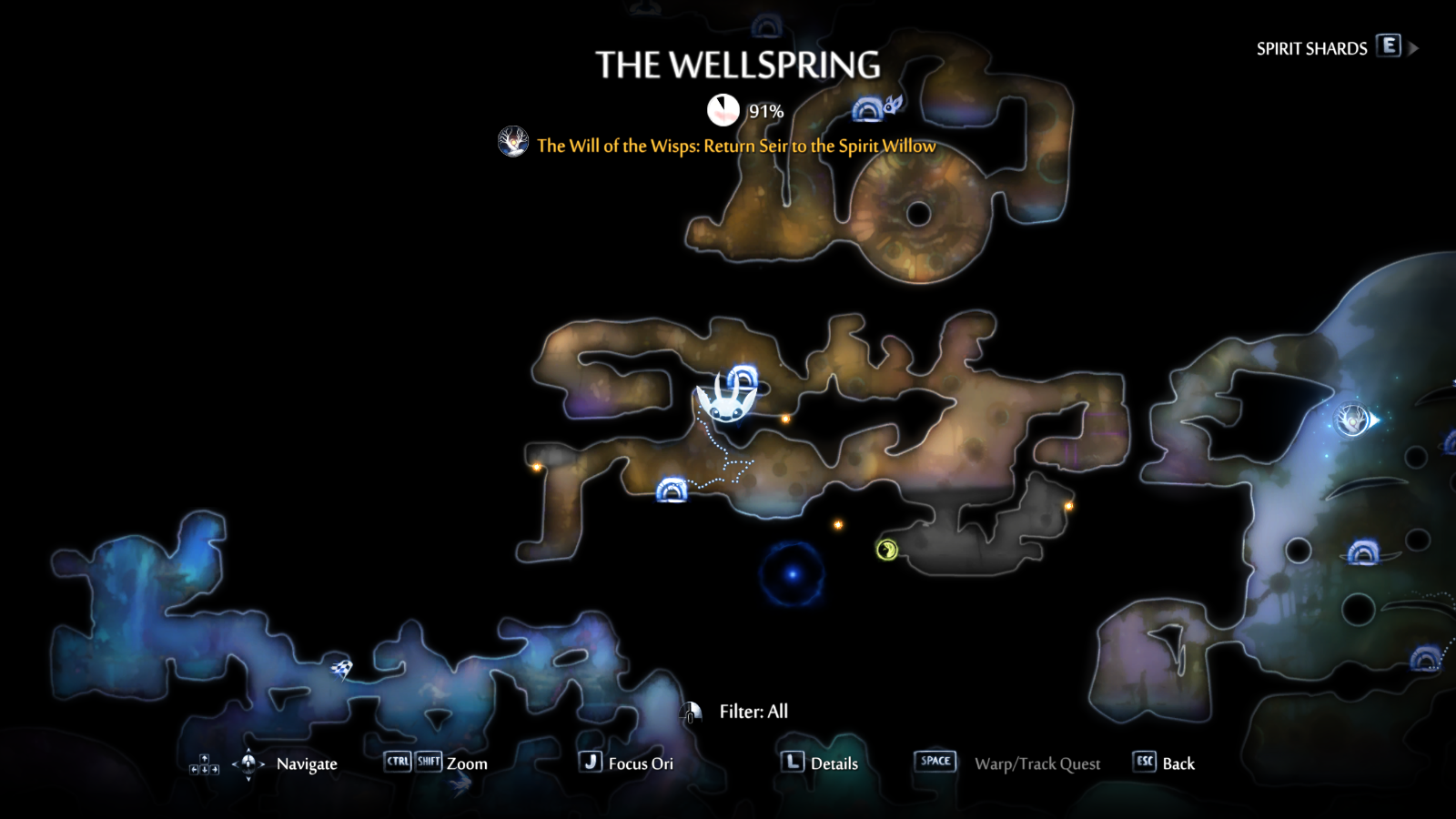 The Wellspring - Ori and the Will of the Wisps Walkthrough - Neoseeker