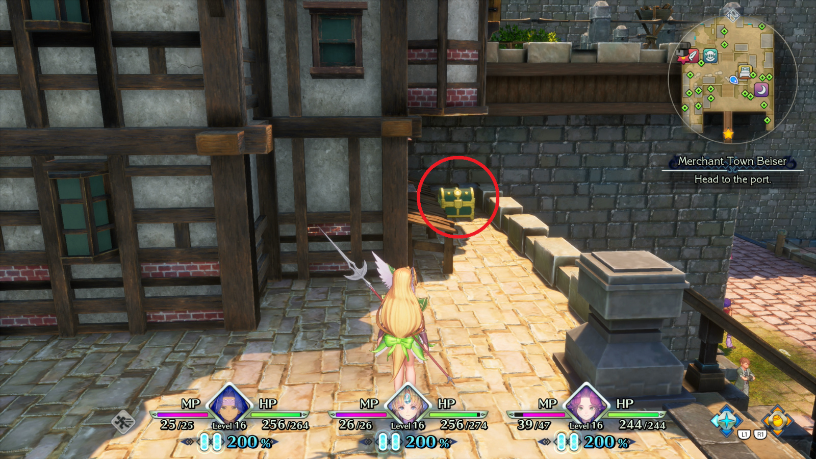 Merchant Town Beiser Walkthrough - Trials of Mana (Remake) - Neoseeker