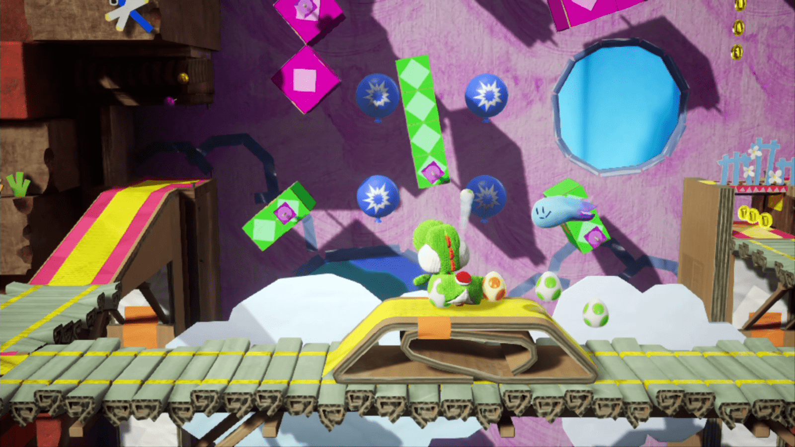 Worlds-Open, Shut! - Yoshi's Crafted World Walkthrough - Neoseeker
