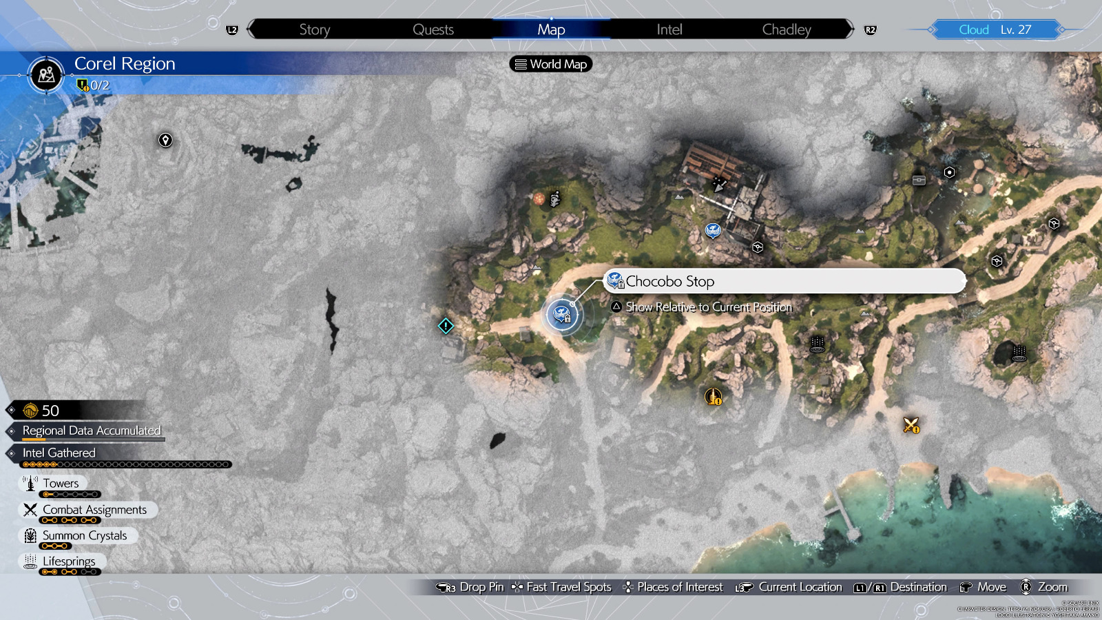 Corel Region Chocobo Stops - Final Fantasy VII Rebirth Walkthrough ...