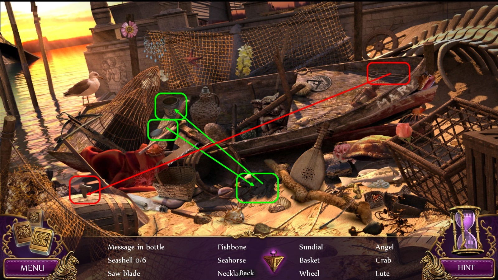 Hidden Objects Scenes (main) - The Secret Order 2: Masked Intent ...