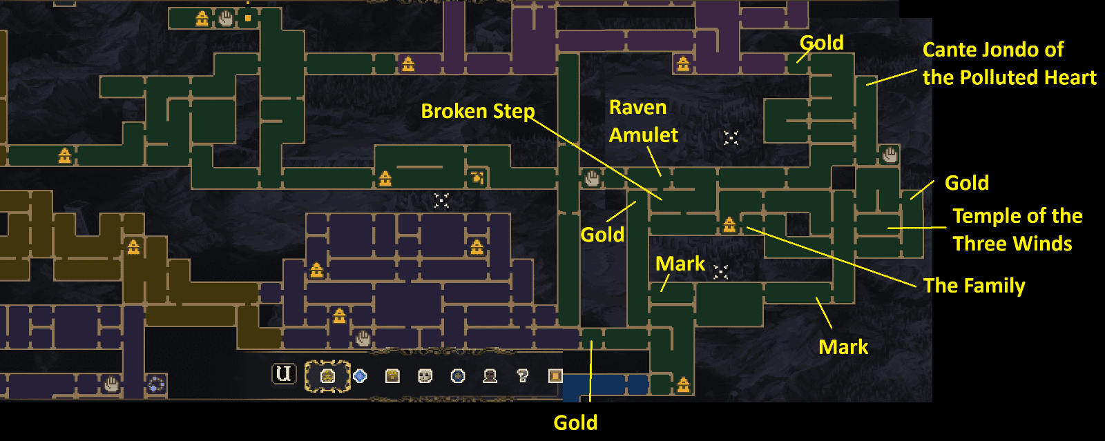 Mea Culpa DLC Maps - Blasphemous 2 Walkthrough - Neoseeker