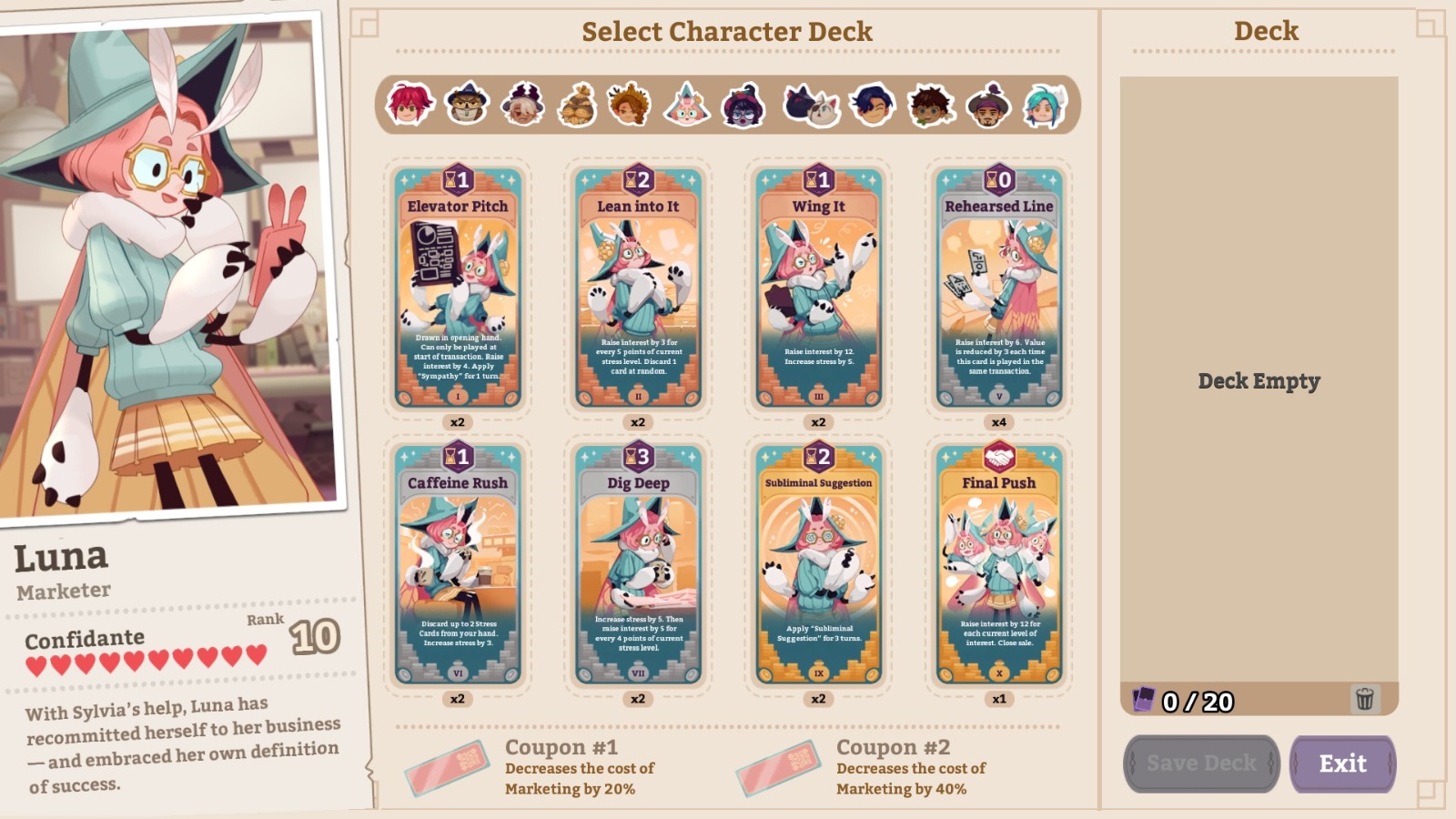Potionomics - Deck Builder - Neoseeker