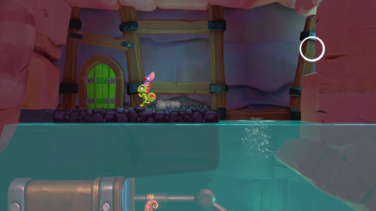 Chapter 13: Cliffside Quest - Yooka-Laylee and the Impossible Lair Walkthrough - Neoseeker