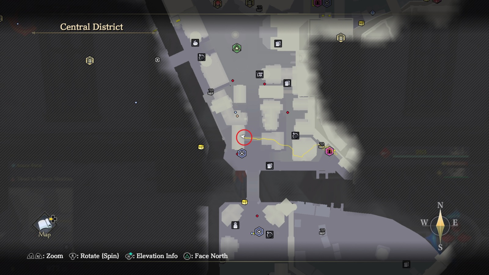 Ys IX: Monstrum Nox - Central District Azure Petal Locations - Neoseeker