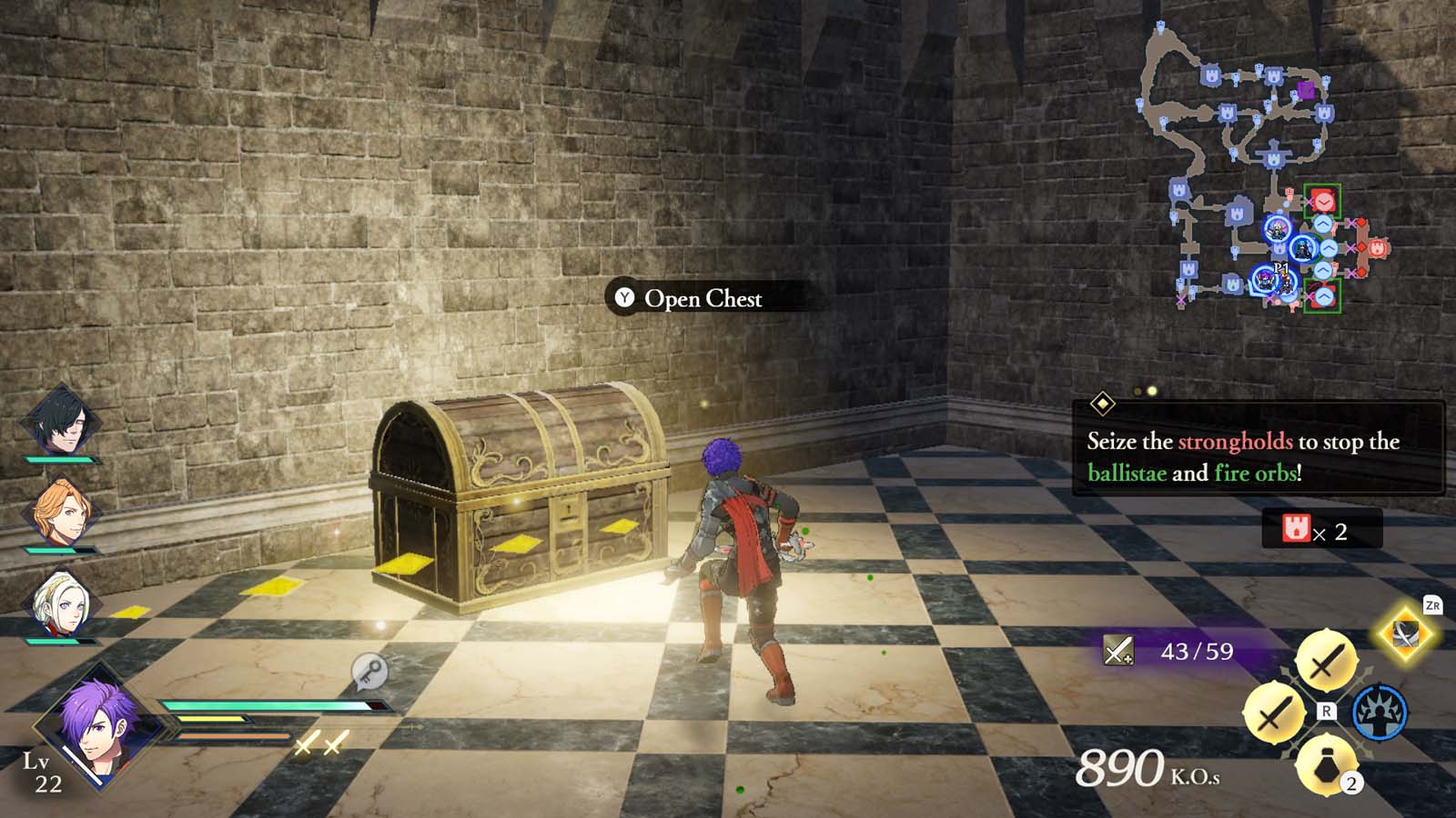 Chapter 4 The Battle of Garreg Mach Guide - Fire Emblem Warriors: Three ...