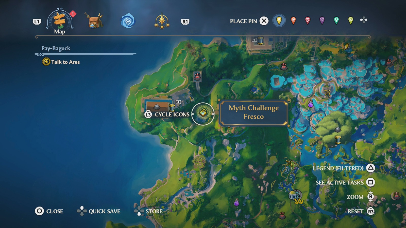 All Fresco Challenge Locations - Immortals Fenyx Rising Walkthrough ...