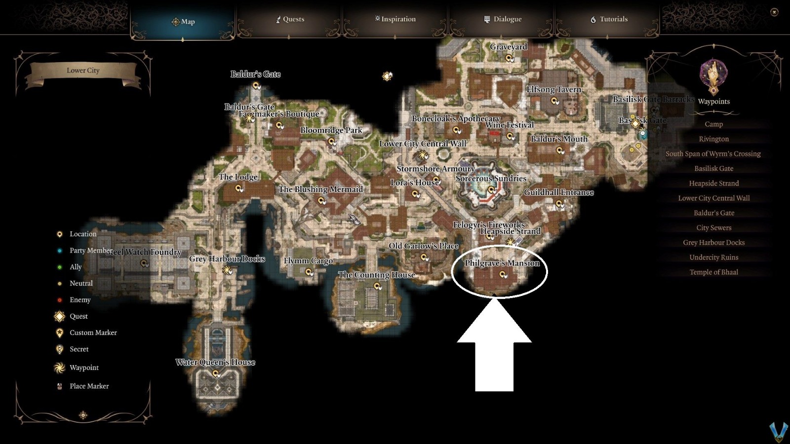 Baldur's Gate 3 - Find Mystic Carrion's Servant Walkthrough - Neoseeker