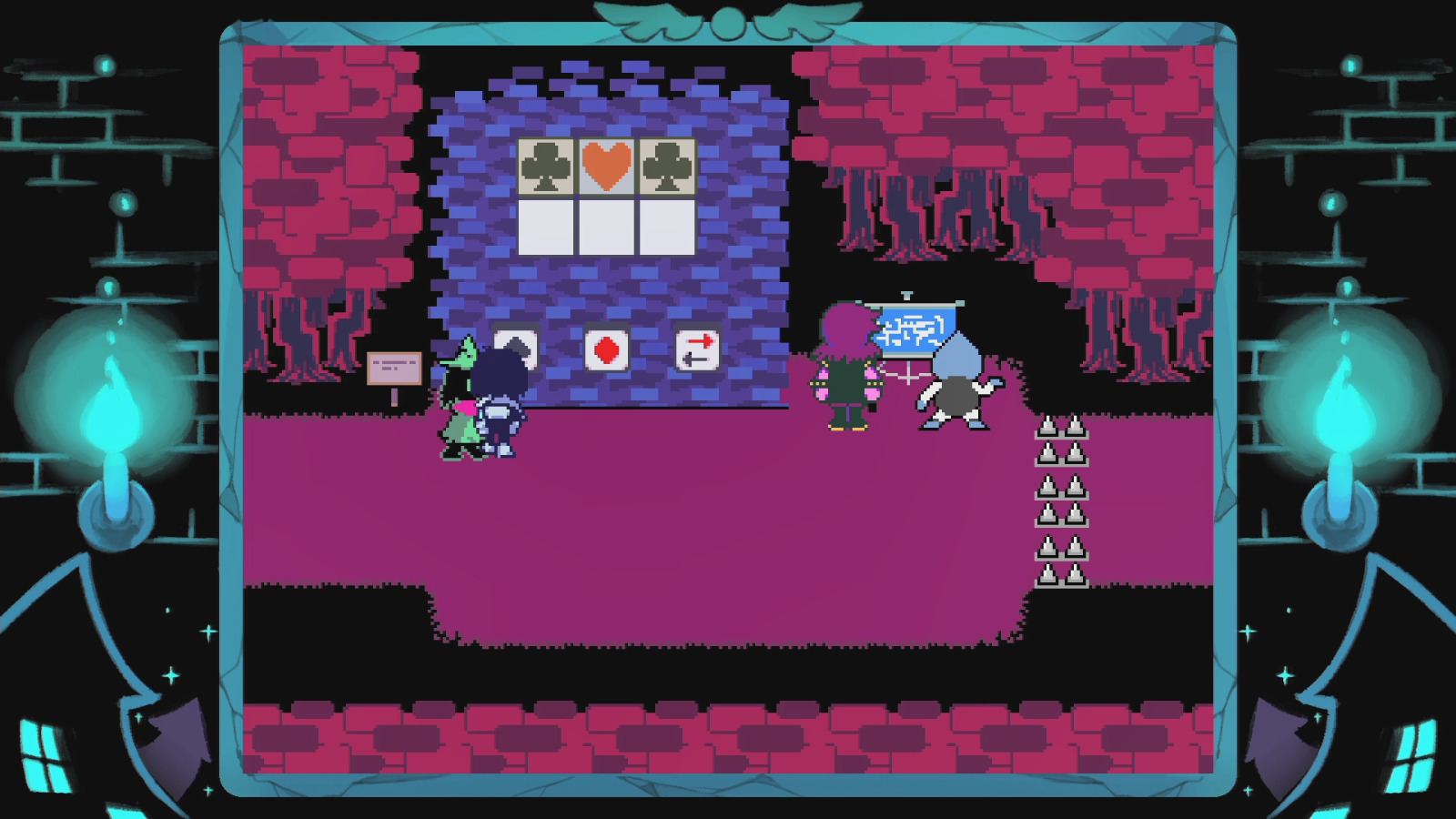 Forest - Deltarune Walkthrough - Neoseeker