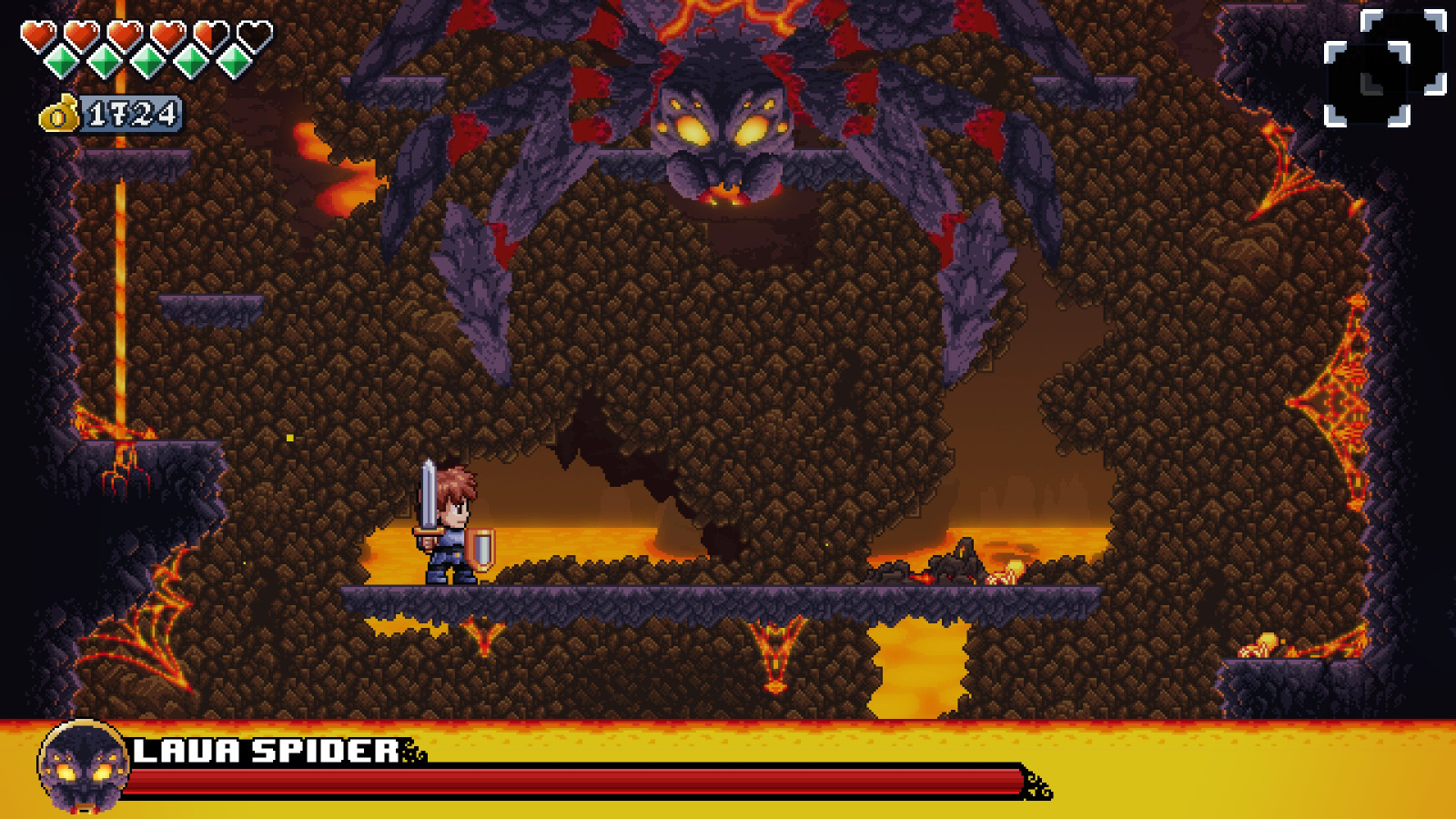 Lava Spider - Songs for a Hero Walkthrough - Neoseeker