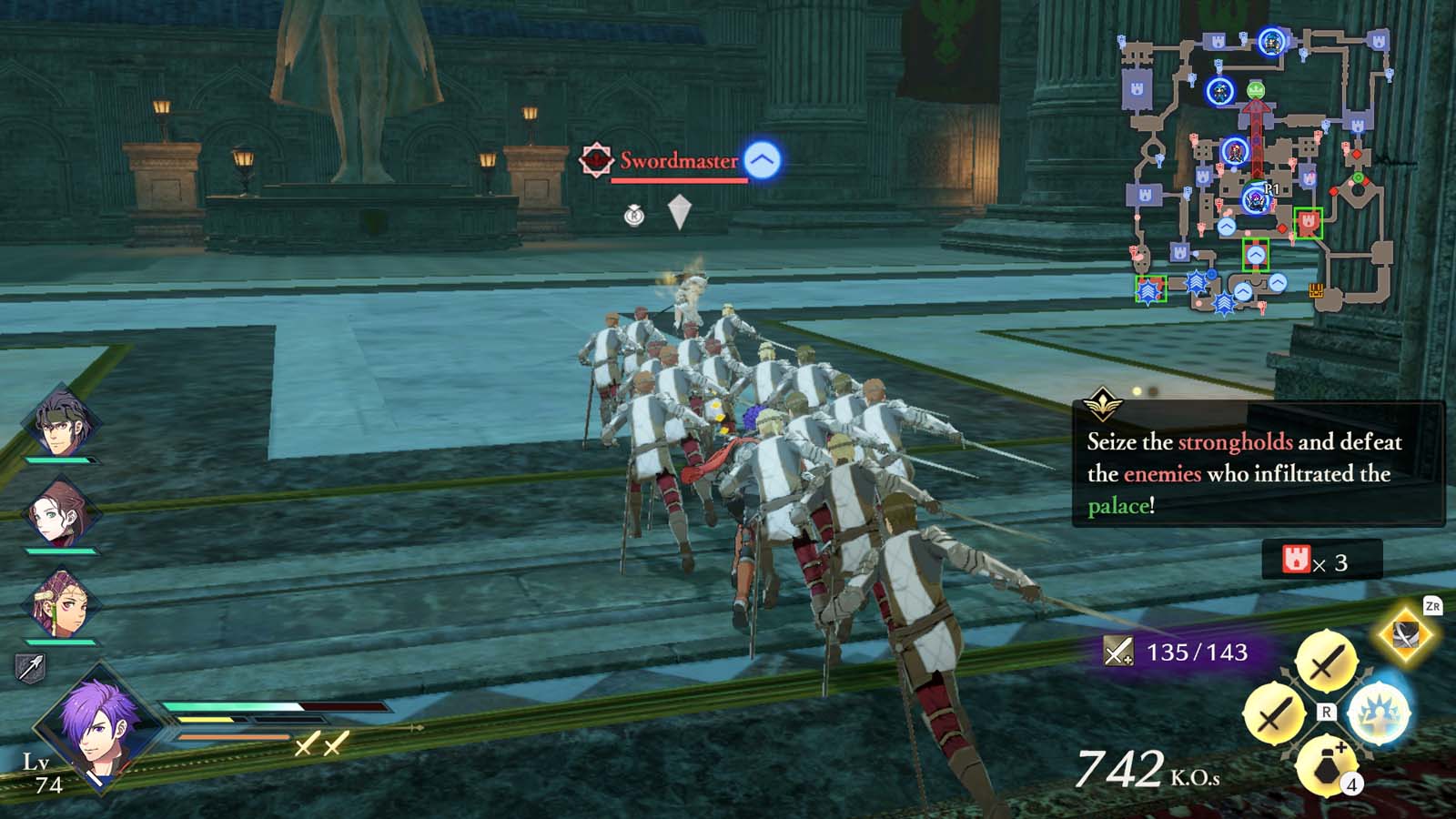 Chapter 9 Intruders in Enbarr Guide - Fire Emblem Warriors: Three Hopes ...