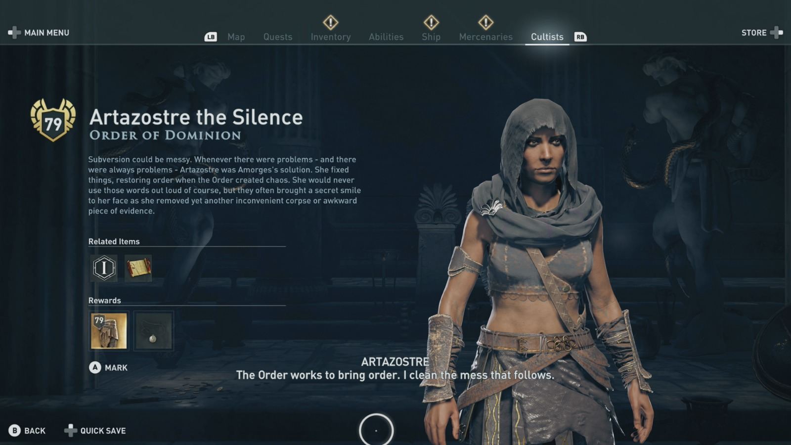 The Order of Dominion - Assassin's Creed Odyssey: Legacy of the First ...