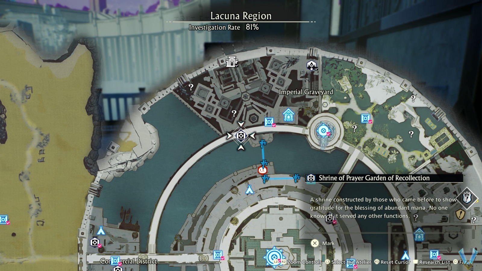 Shrine of Prayer Garden of Recollection - Atelier Yumia: The Alchemist ...