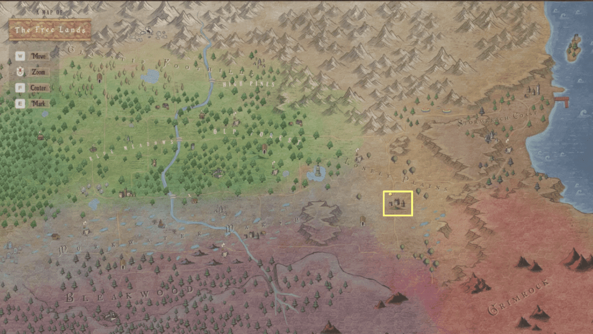 Mirthwood Crossroads Map Guide - Neoseeker