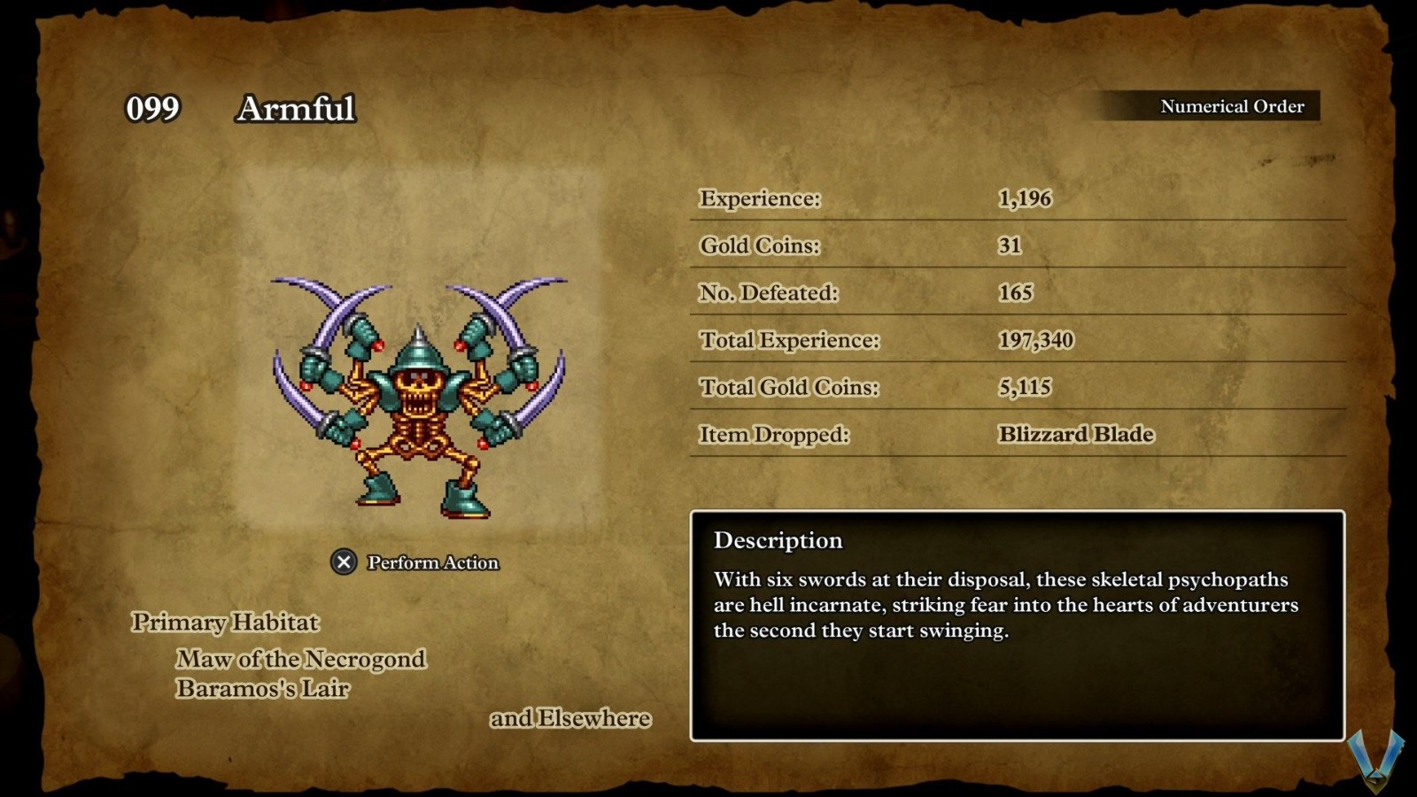 Dragon Quest III HD-2D Remake - All Enemy Database 081 - 120 - Neoseeker