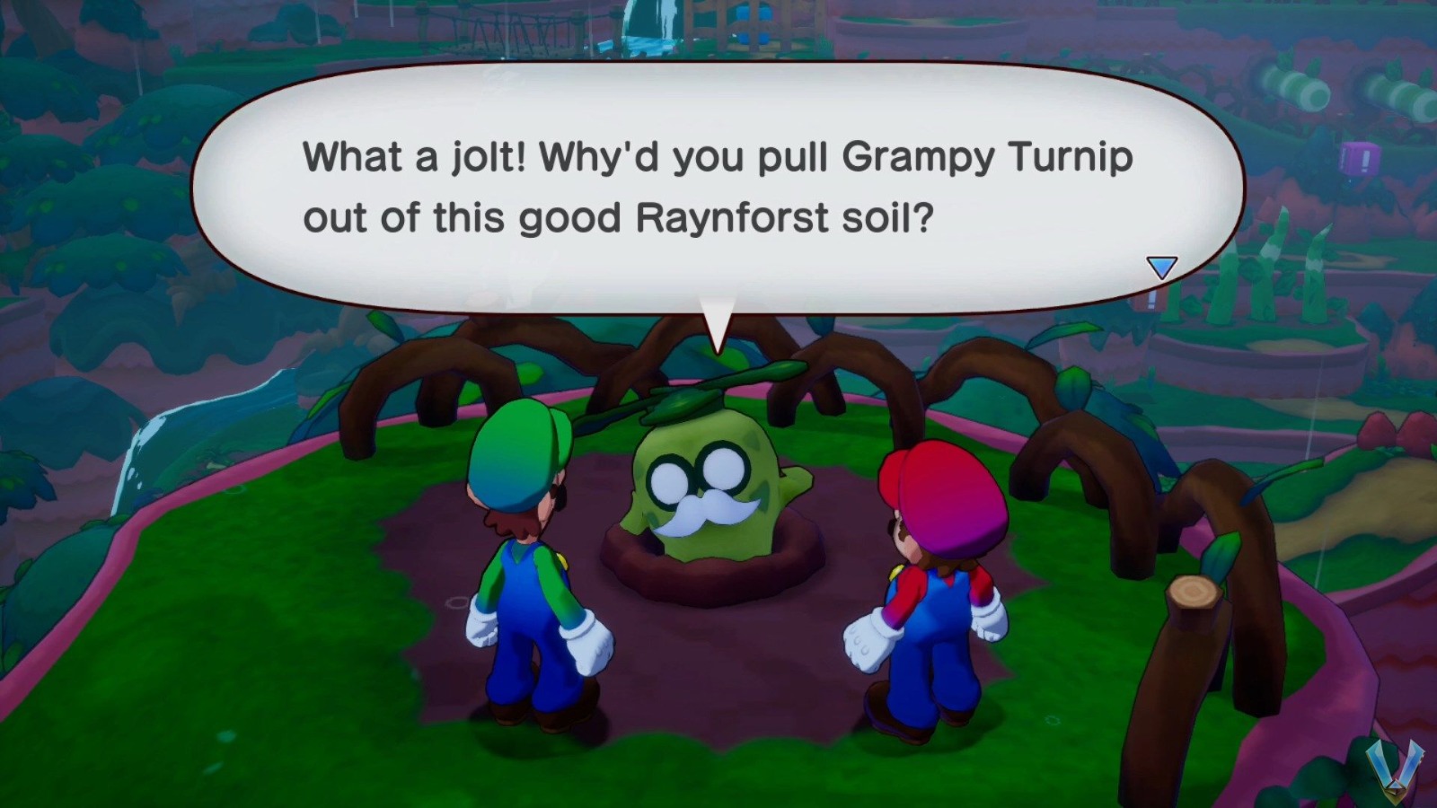 Grampy Turnips - Mario & Luigi: Brothership Walkthrough - Neoseeker