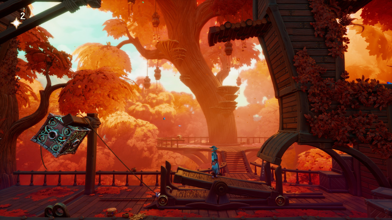 Autumn Woods - Trine 5: A Clockwork Conspiracy Walkthrough - Neoseeker