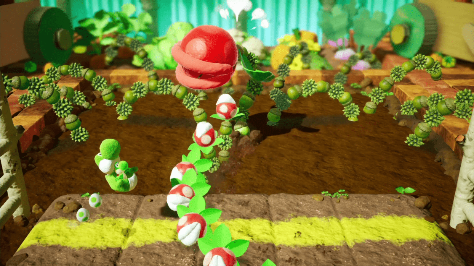 Boss: Spike the Piranha - Yoshi's Crafted World Walkthrough - Neoseeker