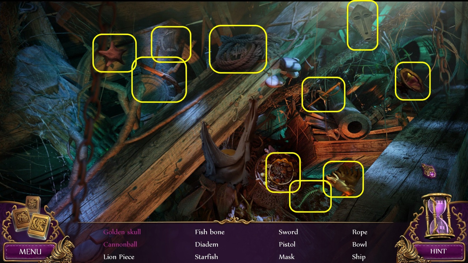 Hidden Objects Scenes (main) - The Secret Order 2: Masked Intent ...