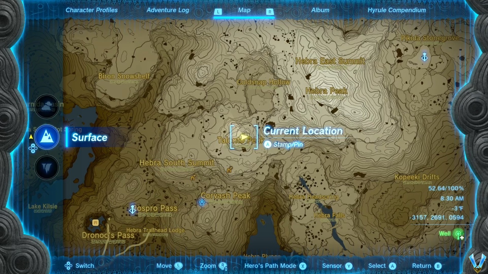 Tears of the Kingdom - A Picture for Snowfield Stable Walkthrough - The ...