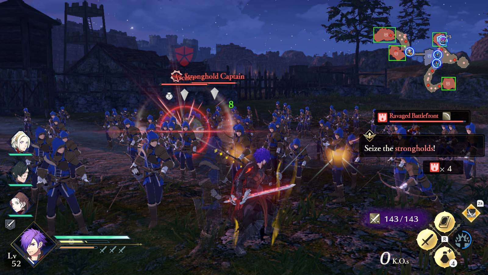 Chapter 10 Seize Dominic Territory Guide - Fire Emblem Warriors: Three ...