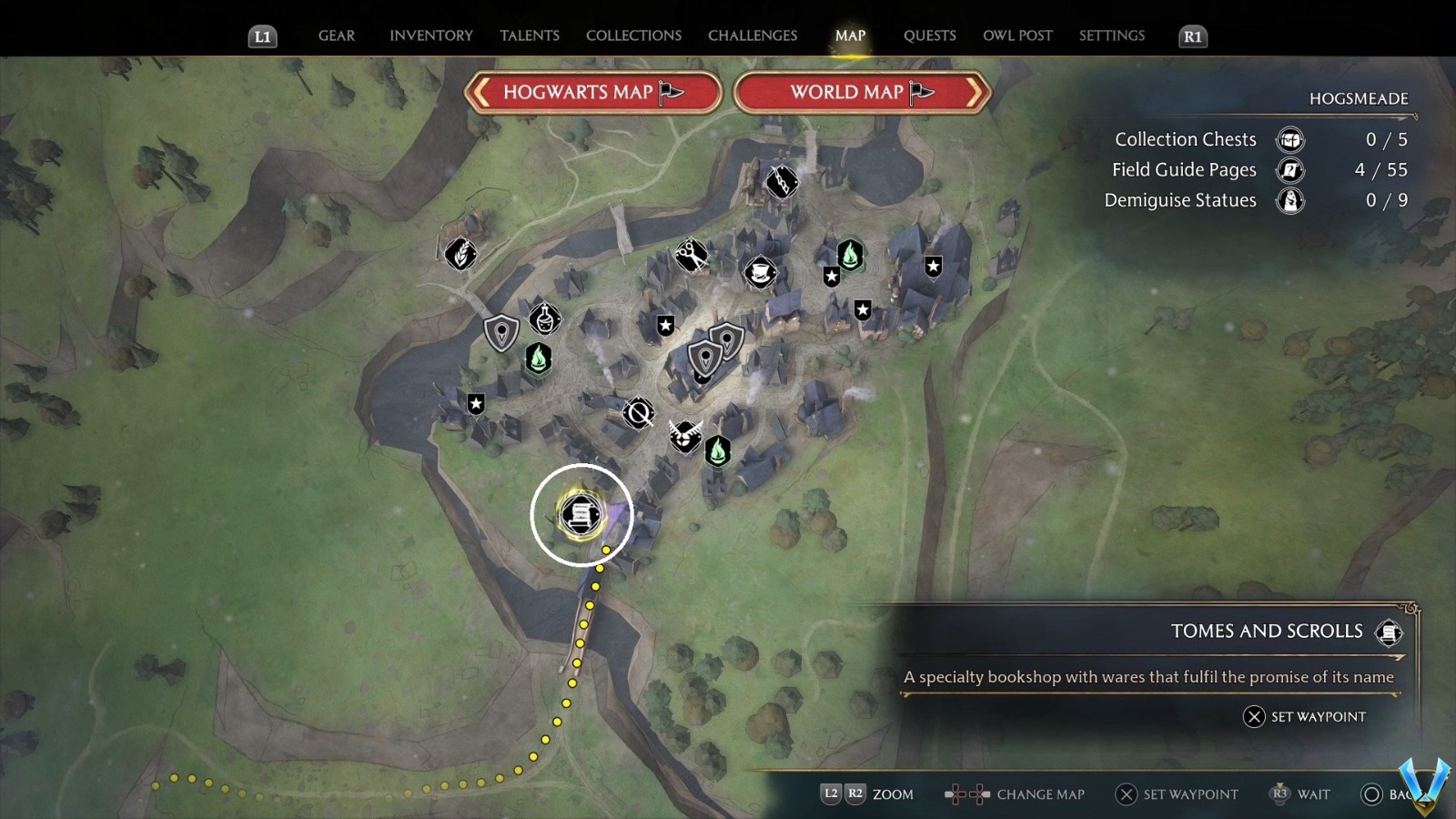 Hogwarts Legacy - All Demiguise Statues Locations Guide - Neoseeker