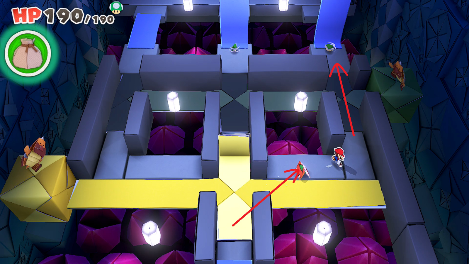 Paper Mario: Origami King - Origami Castle Walkthrough - Paper Mario ...