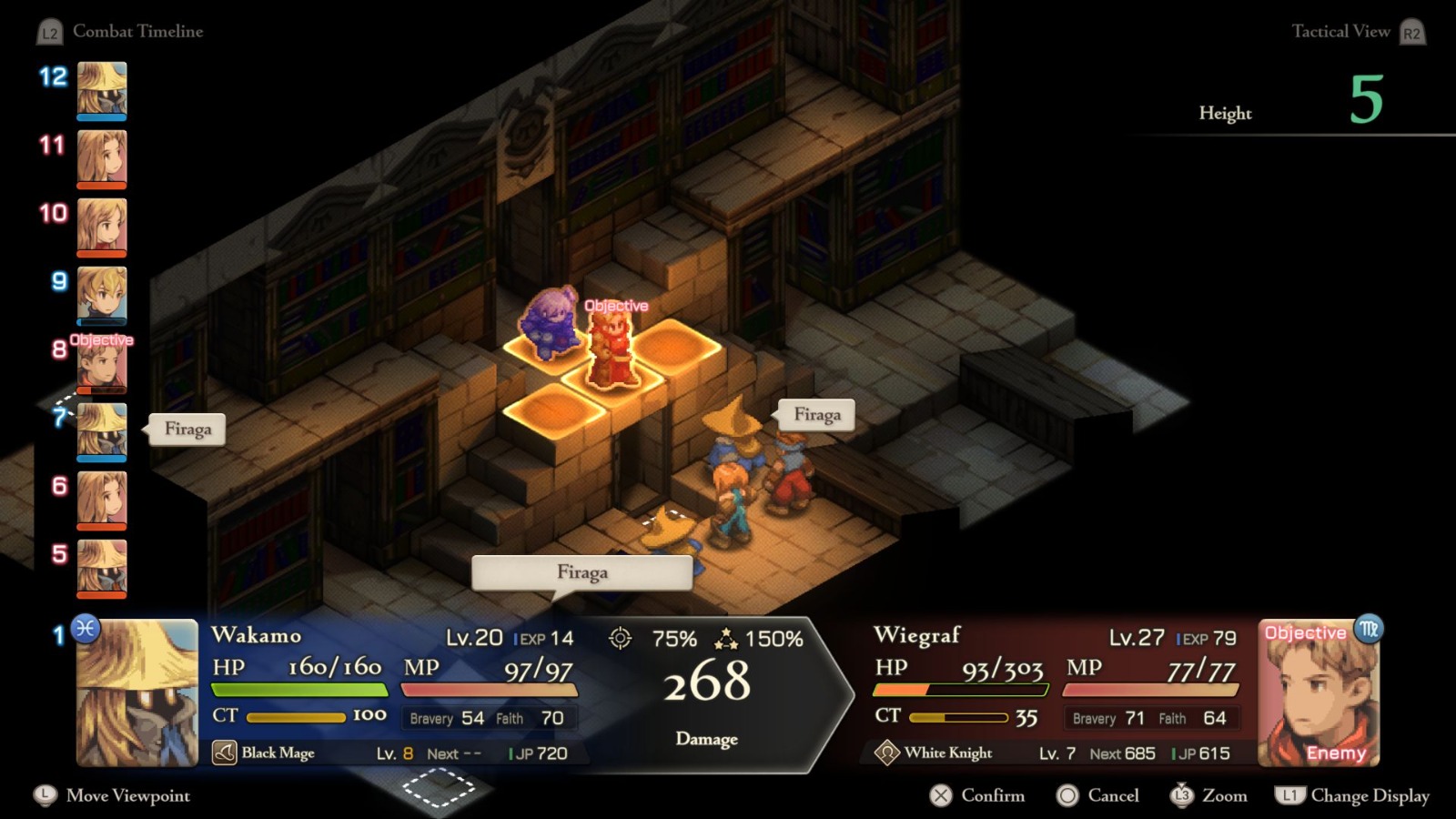 Orbonne Monastery - Vaults - 1st Level - Final Fantasy Tactics - The ...