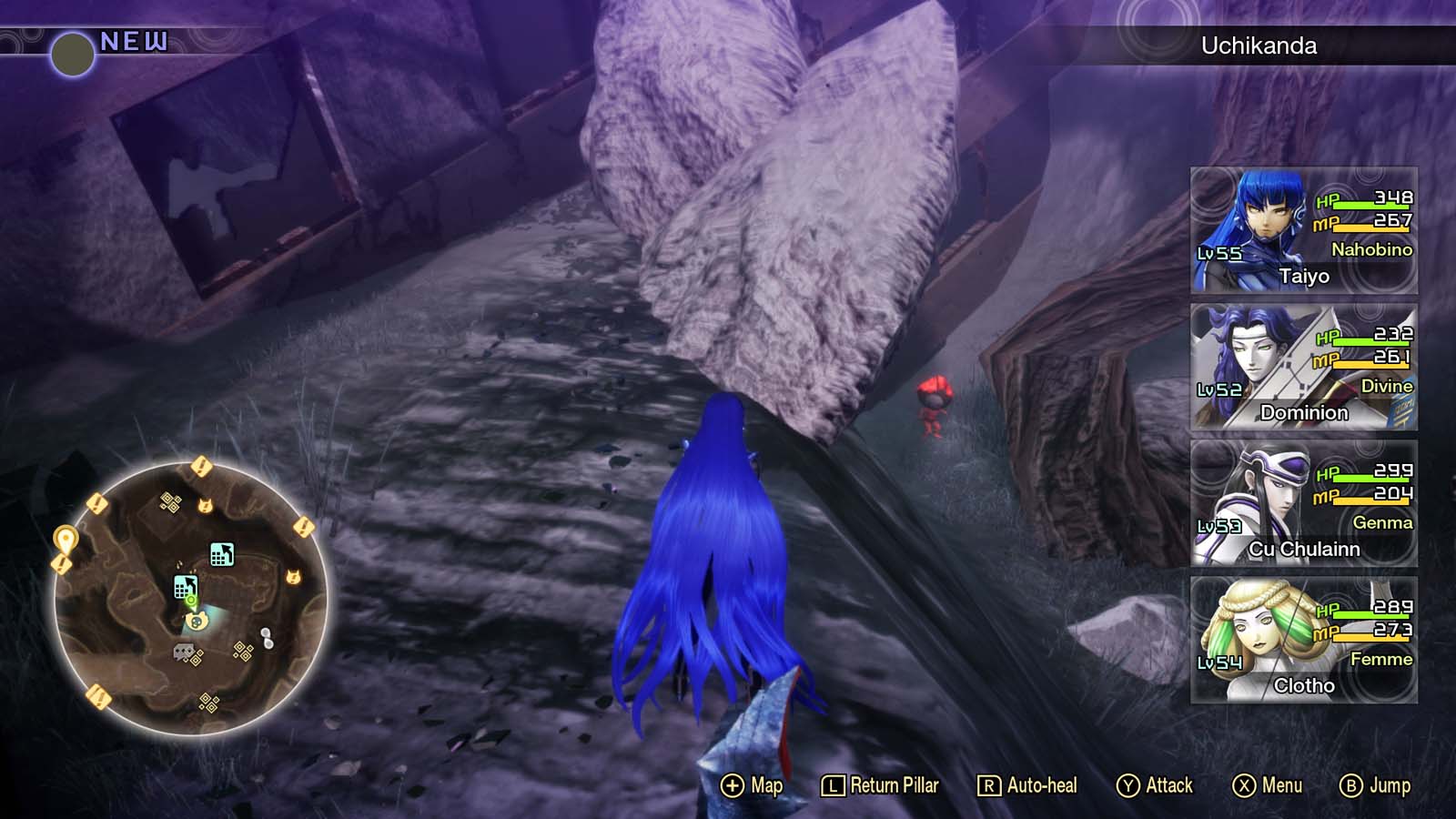 Miman Locations #101-150 for Da'at: Chiyoda - Shin Megami Tensei V ...