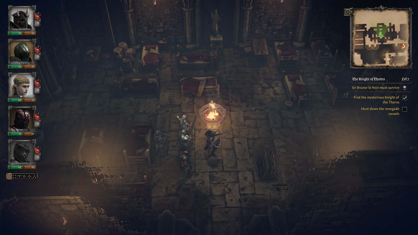 The Knight of Thorns Side Mission Guide - King Arthur: Knight's Tale ...