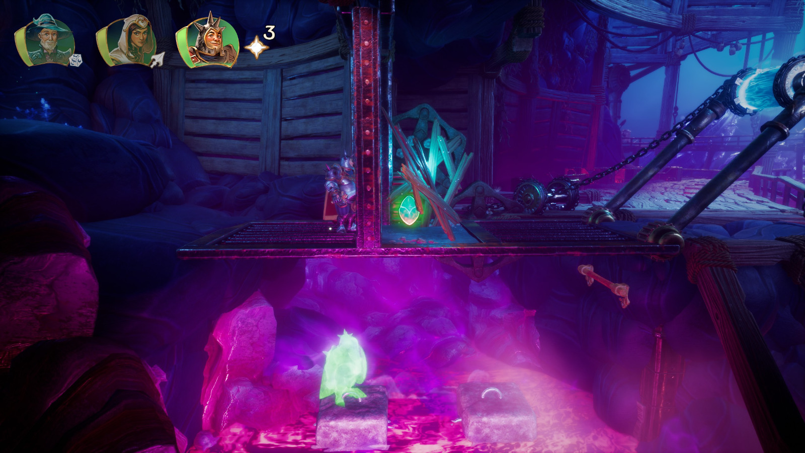 Gemstone Caverns - Trine 5: A Clockwork Conspiracy Walkthrough - Neoseeker