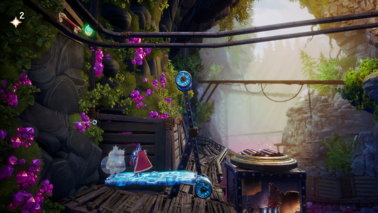 Gemstone Caverns - Trine 5: A Clockwork Conspiracy Walkthrough - Neoseeker