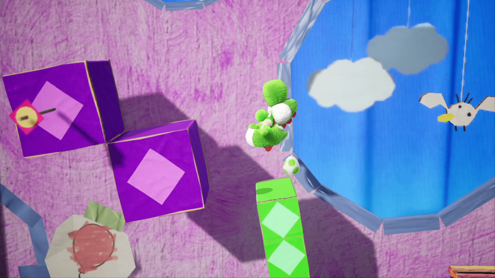 Worlds-Open, Shut! - Yoshi's Crafted World Walkthrough - Neoseeker
