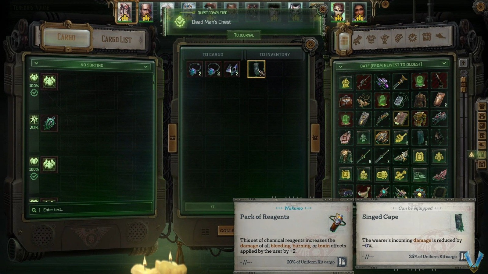 Dead Man's Chest - Warhammer 40,000: Rogue Trader Walkthrough - Neoseeker