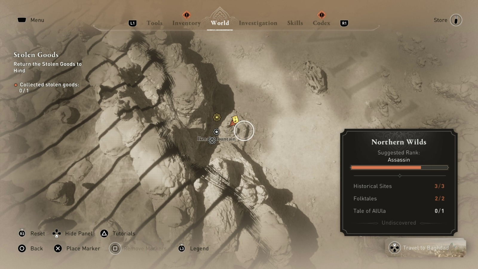 Assassin's Creed Mirage - All Tales of AlUla Locations - Neoseeker