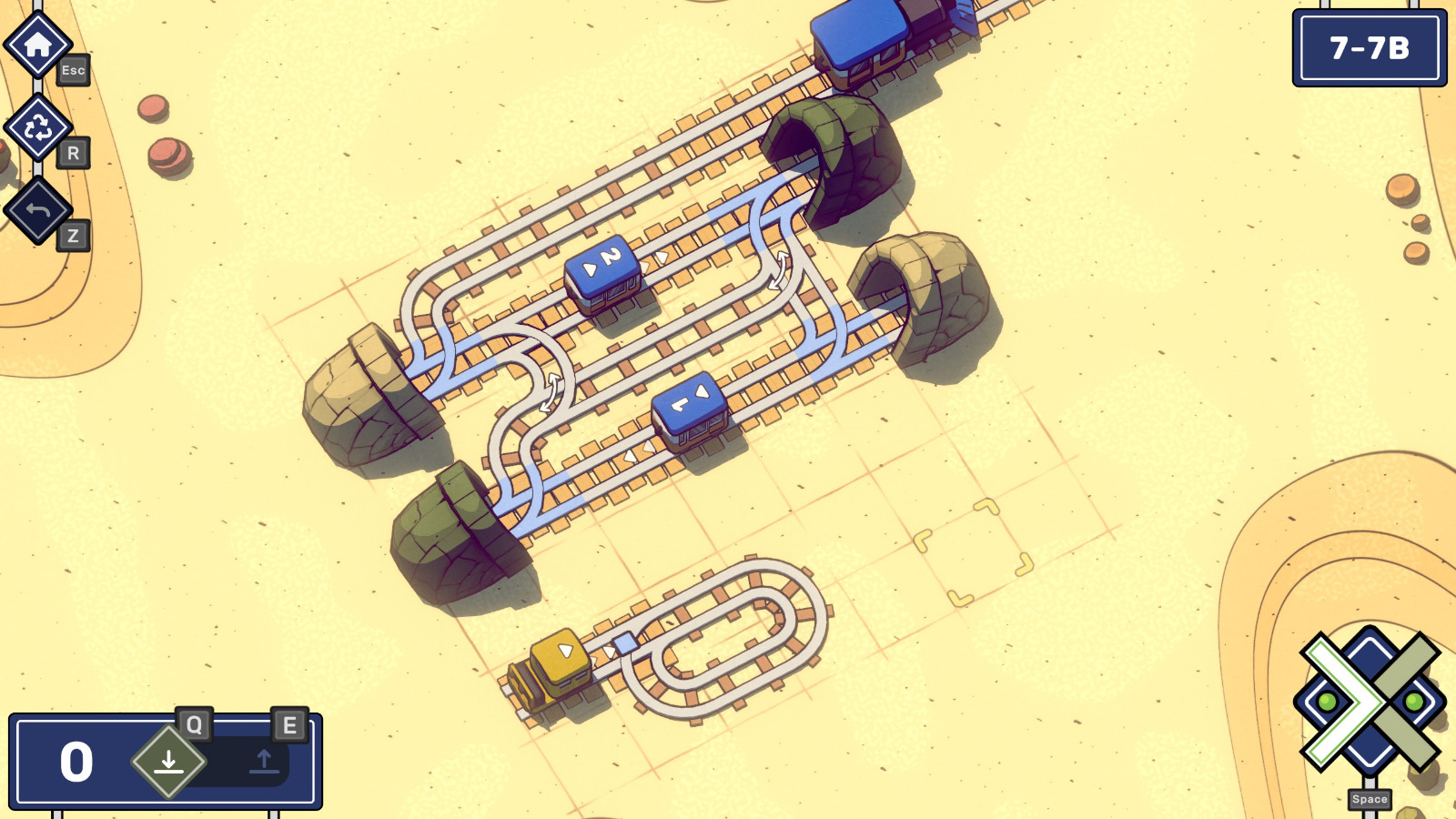 World 7 Puzzle Solutions - Railbound Walkthrough - Neoseeker