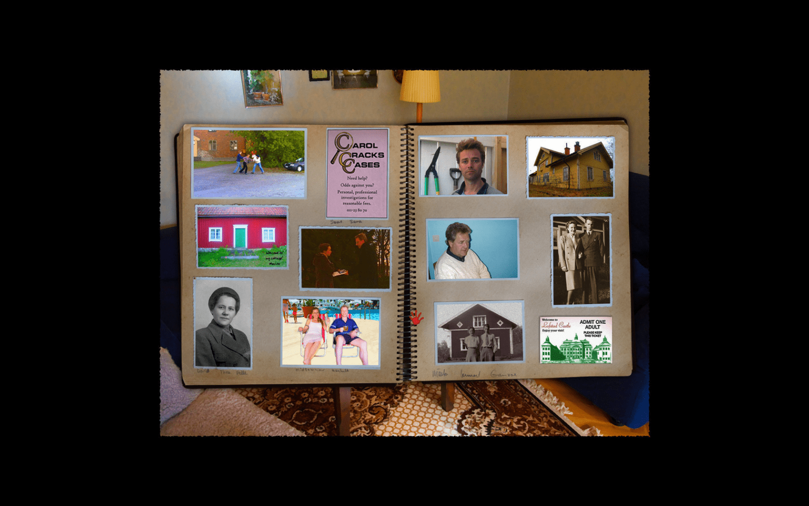 Home (I) - Carol Reed: The Colour of Murder Walkthrough - Neoseeker