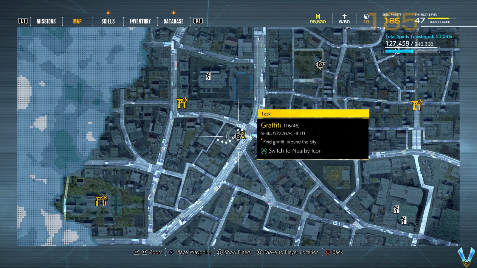 Ghostwire: Tokyo - All Shibuya♡Hachi Graffiti Locations Guide - Neoseeker