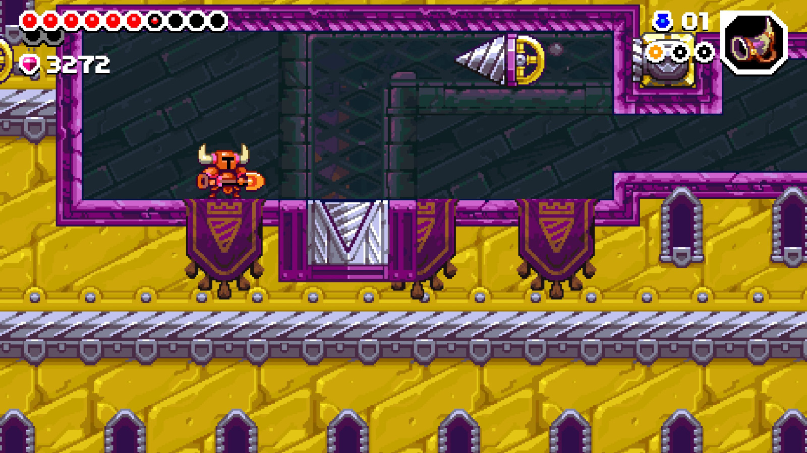 Drill Knight's Castle - Shovel Knight Dig Walkthrough - Neoseeker