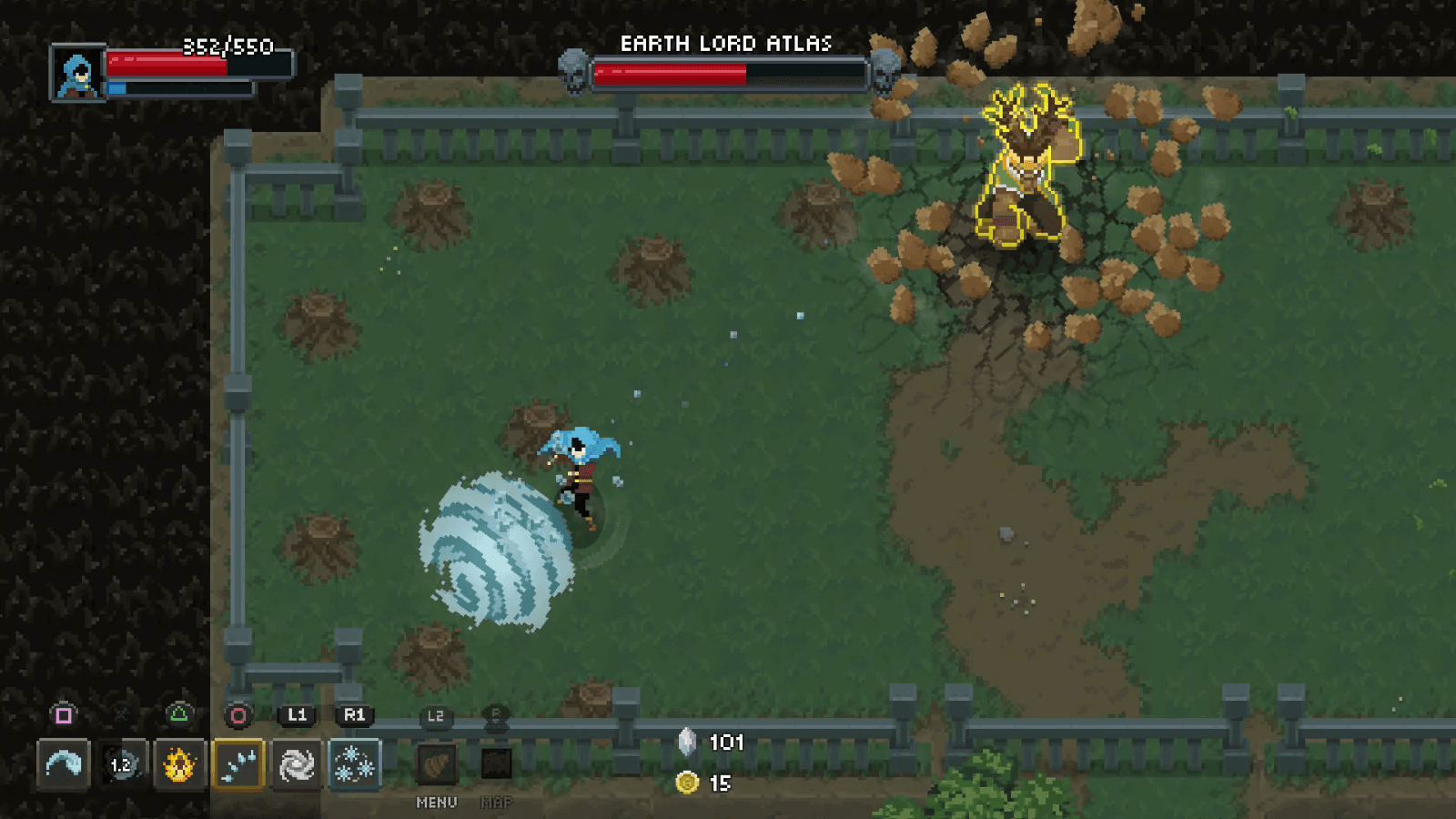 Earth Lord Atlas - Wizard of Legend Walkthrough - Neoseeker