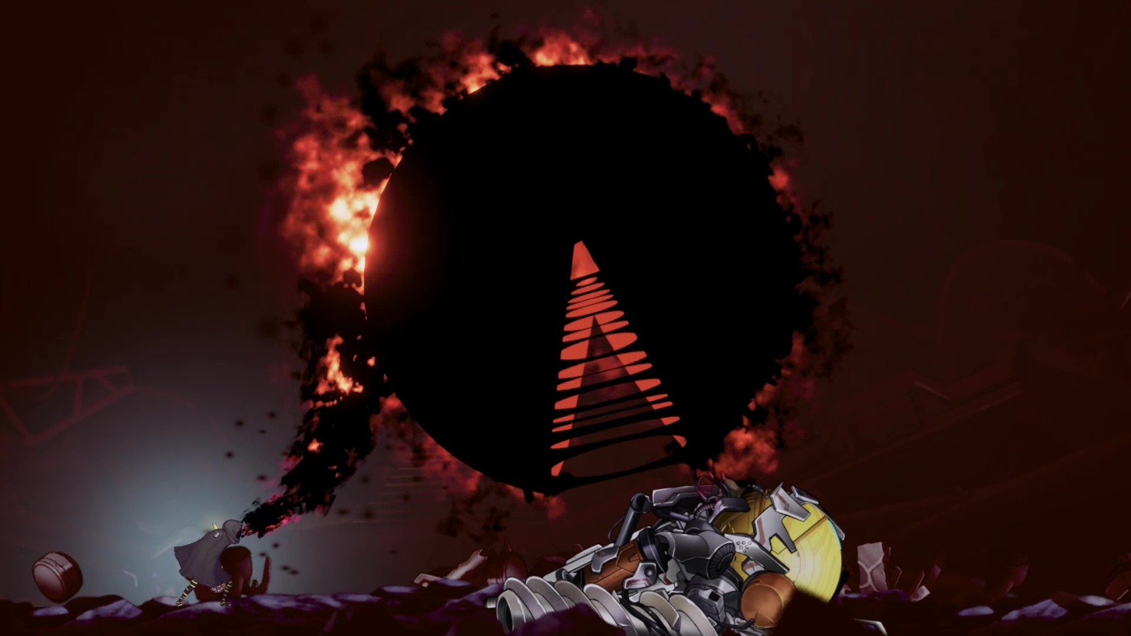 Boss: Orange G-HOST: Garbage Talos - Shadow Labyrinth Walkthrough ...