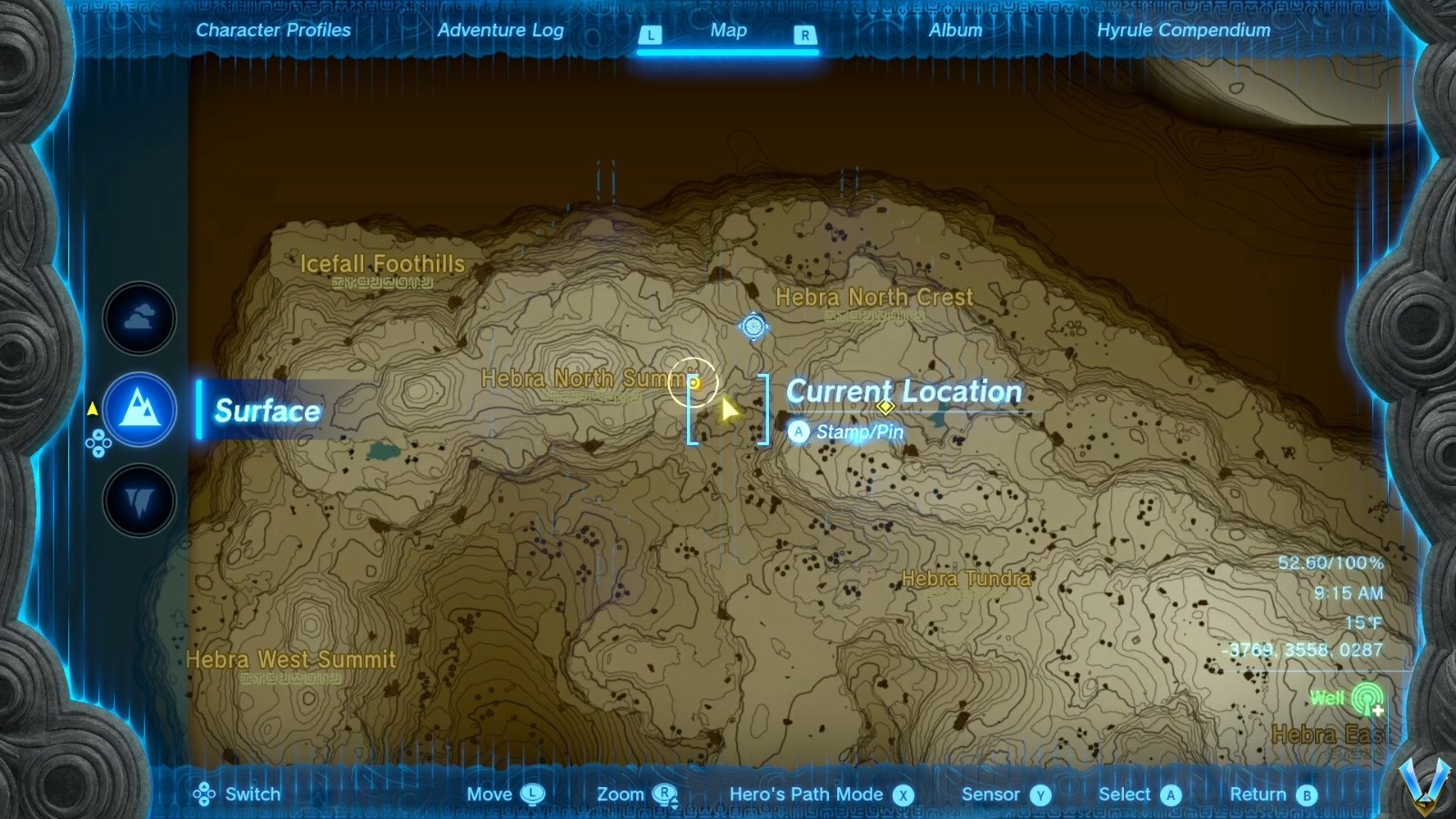 Tears of the Kingdom - Hebra's Colossal Fossil Walkthrough - The Legend ...