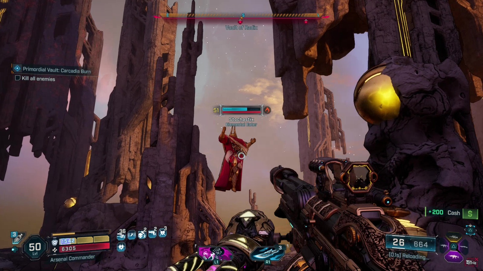 Vault of Radix - Primordial Guardian Radix - Borderlands 4 Walkthrough ...