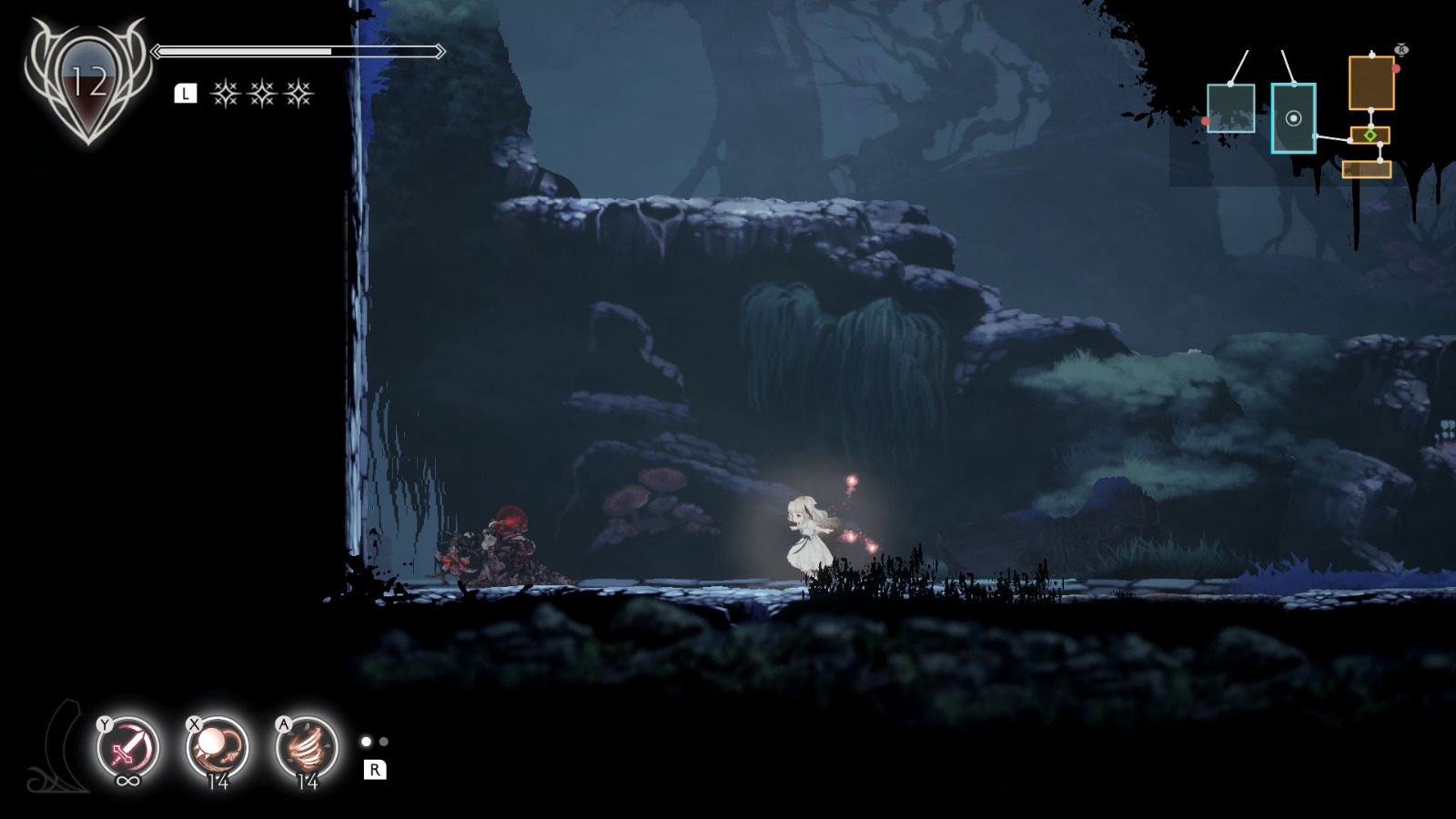 ENDER LILIES: Quietus of the Knights - Witch's Thicket Walkthrough ...