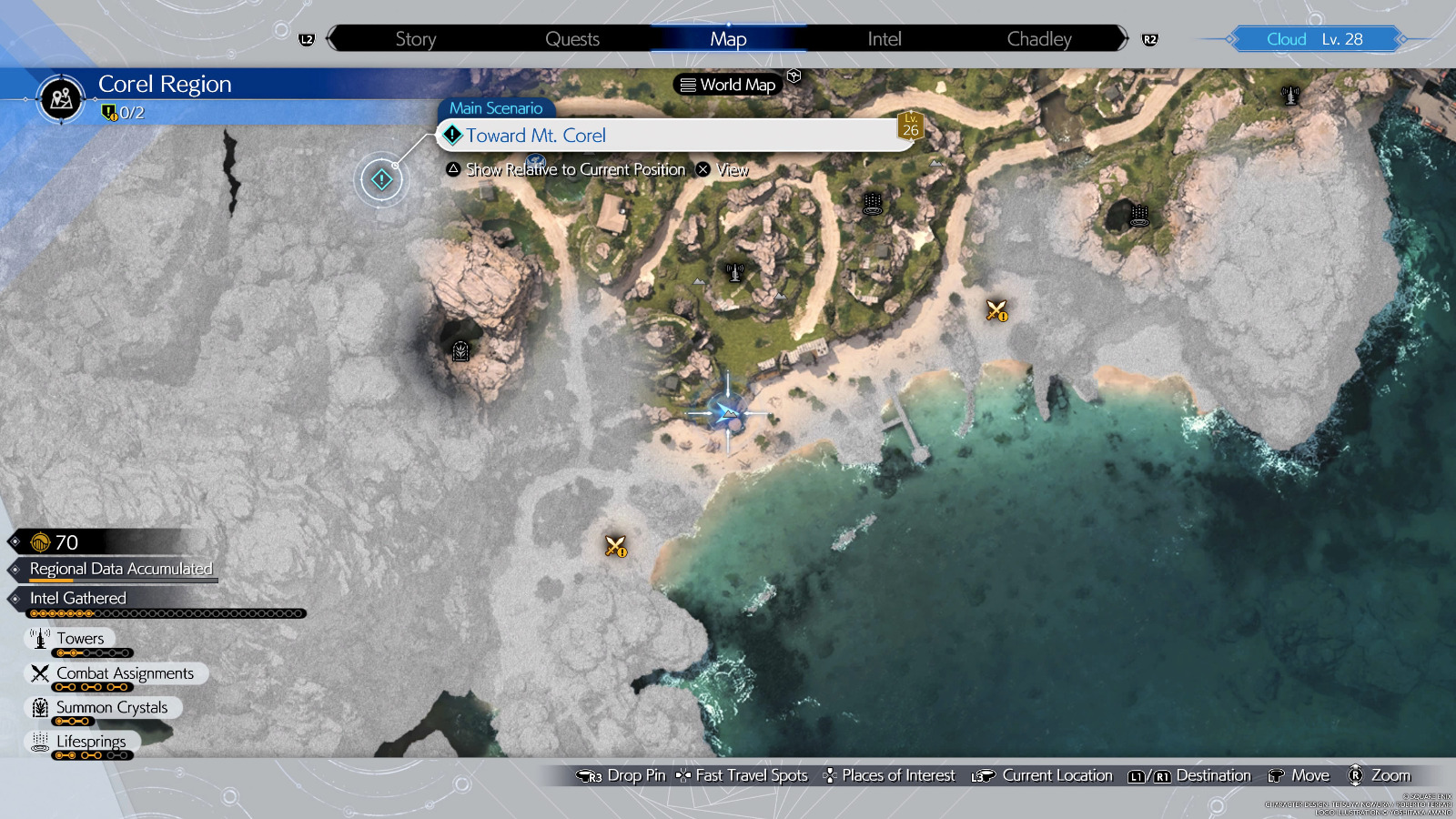 Corel Region Treasure Hunt Locations - Final Fantasy VII Rebirth ...