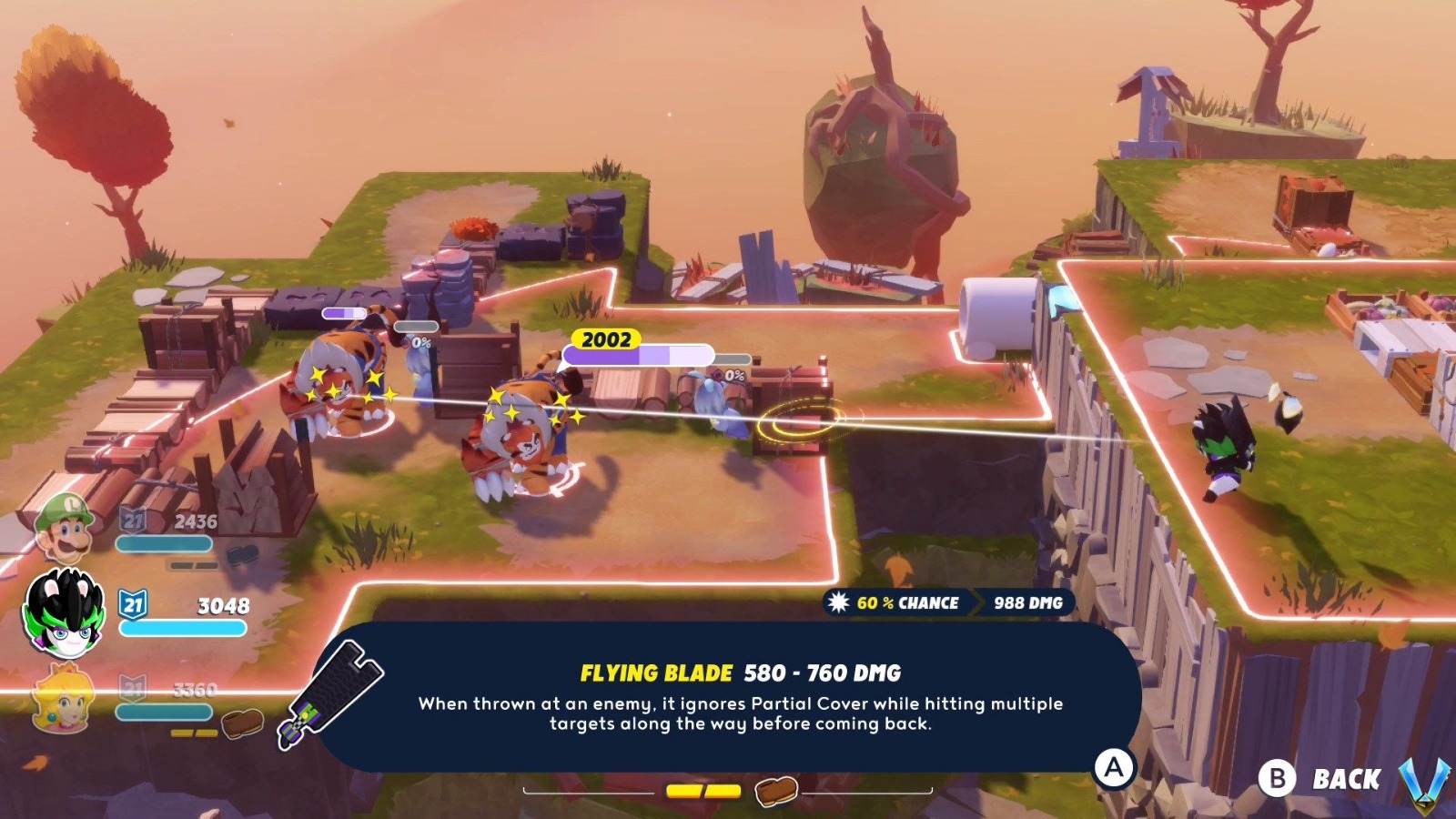 Mario + Rabbids Sparks of Hope - Darkmess near the Woodshed Walkthrough ...